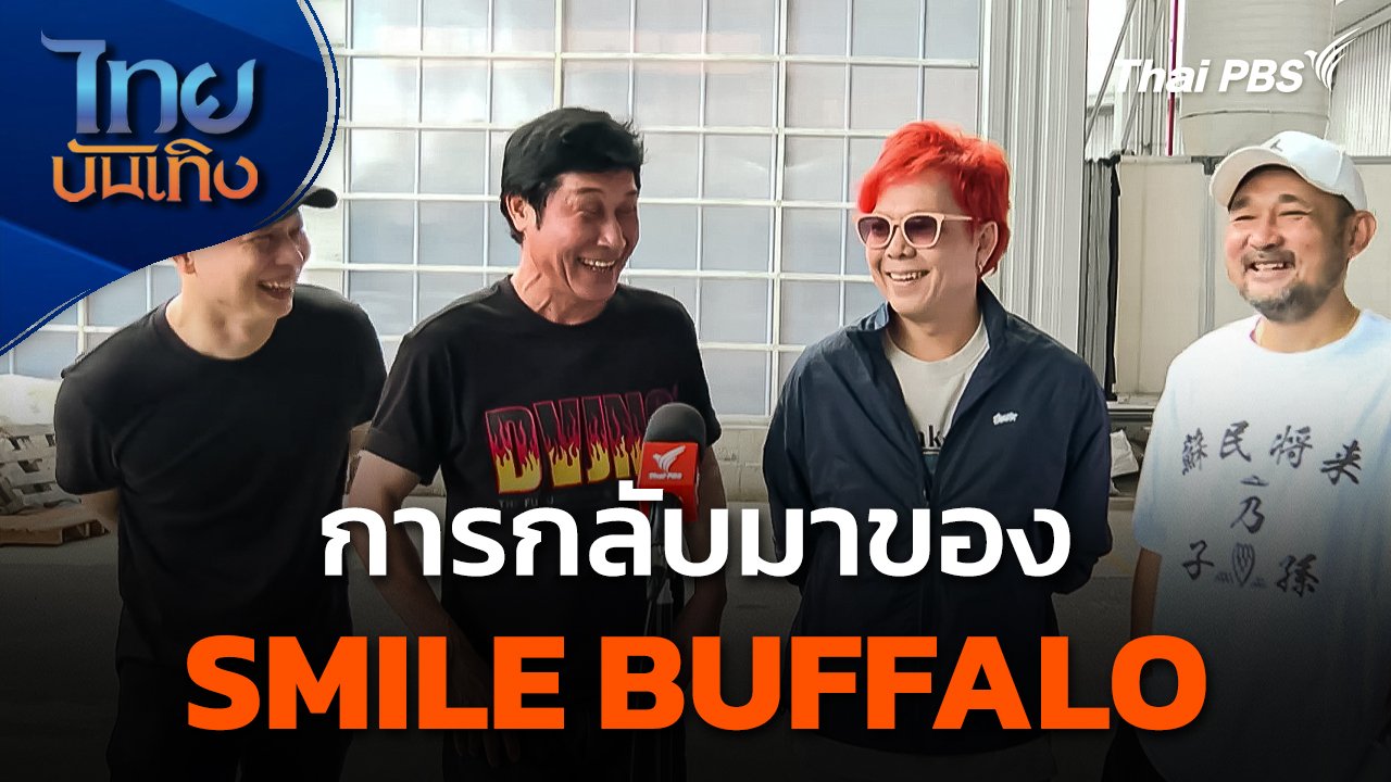 การกลับมาของวง SMILE BUFFALO | Thai PBS News ข่าวไทยพีบีเอส